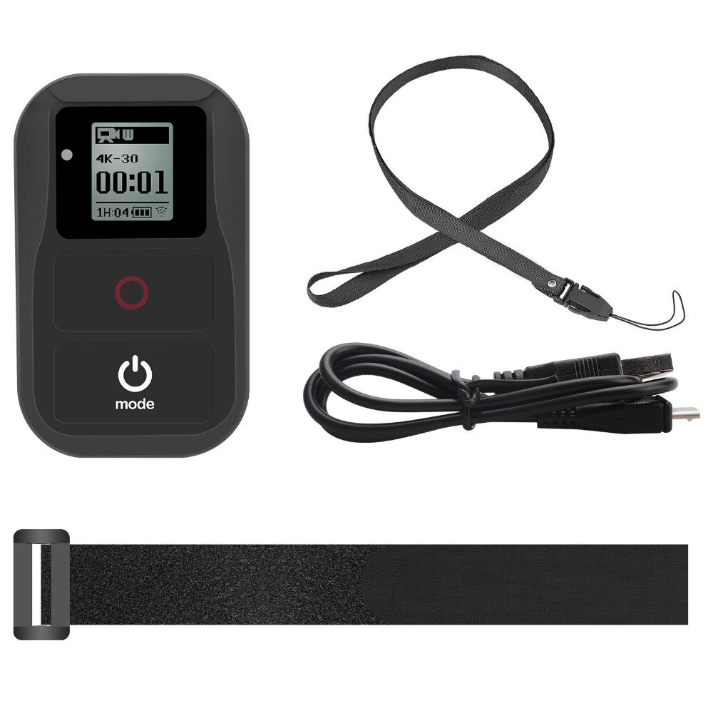 Smart Wi-Fi Remote for Gopro Hero 7 6 5 4 3+ 3 Bla... – Grandado