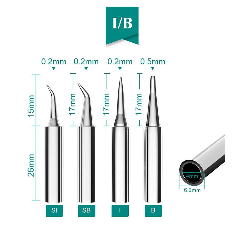 Copper 900M Soldering Iron Tip Lead-Free 936 Weldi... – Grandado