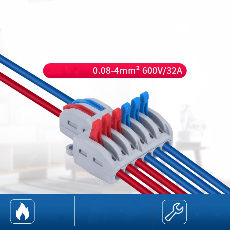 Two In and Six Out Quick-connection Terminal Wire ... – Grandado