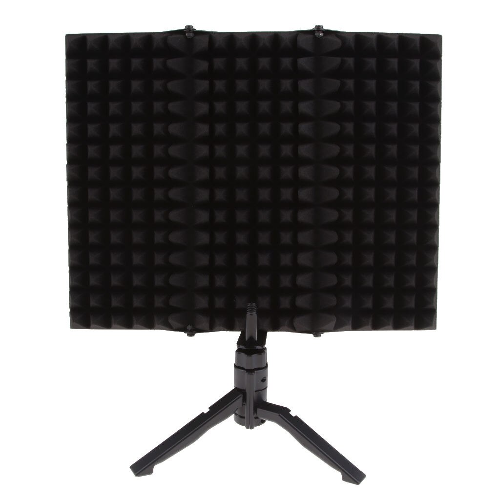 Microphone Isolation with Tripod Sound-absorbing F... – Grandado