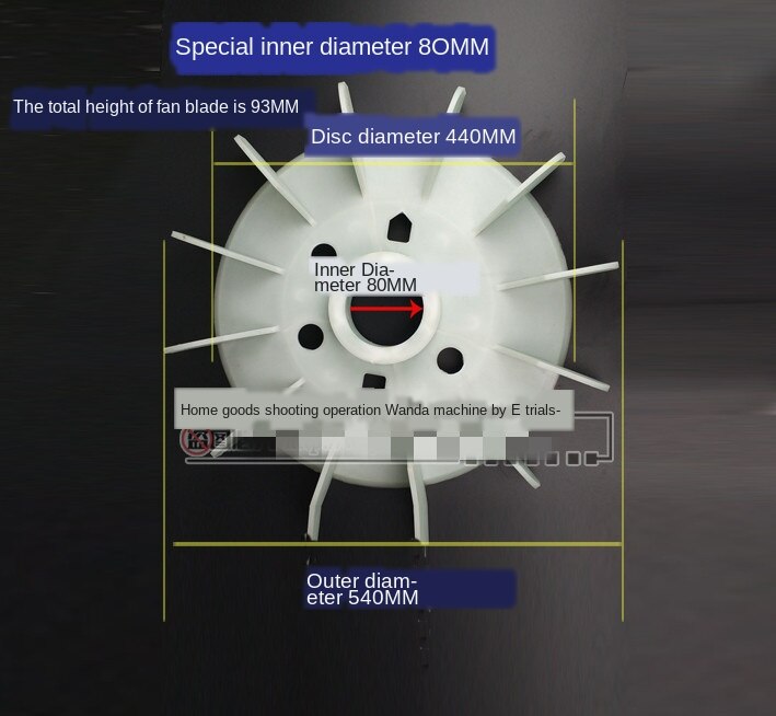 Special inner diameter 80 axis blade Inner diamete... – Grandado