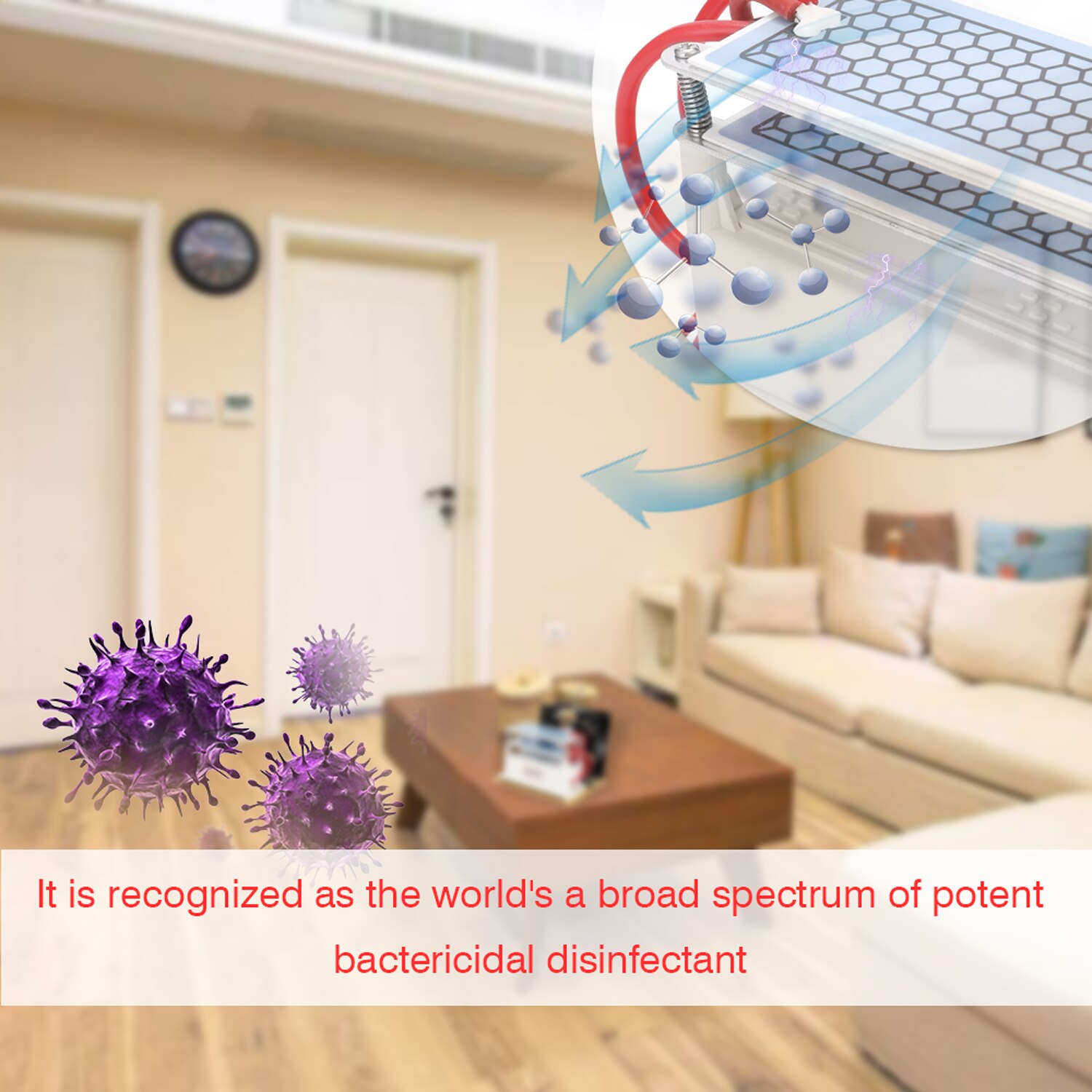 Portable 10g/h Ceramic Ozone Generator Double Inte... – Grandado