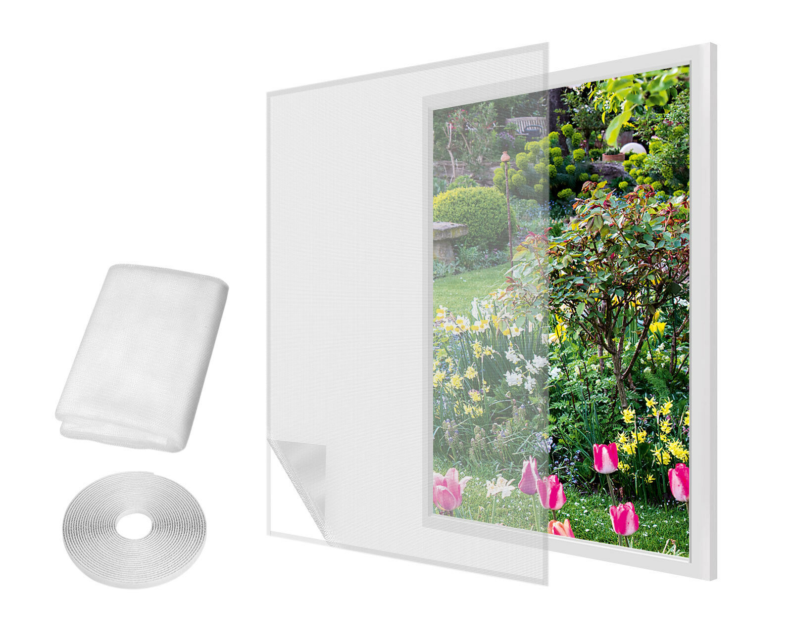 Indoor Insect Fly Screen Curtain Mesh Bug Mosquito... – Vicedeal