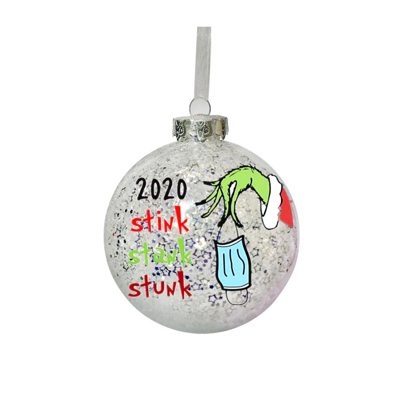 Christmas Balls Ornaments Star Liquid Quicksand Tr... – Grandado