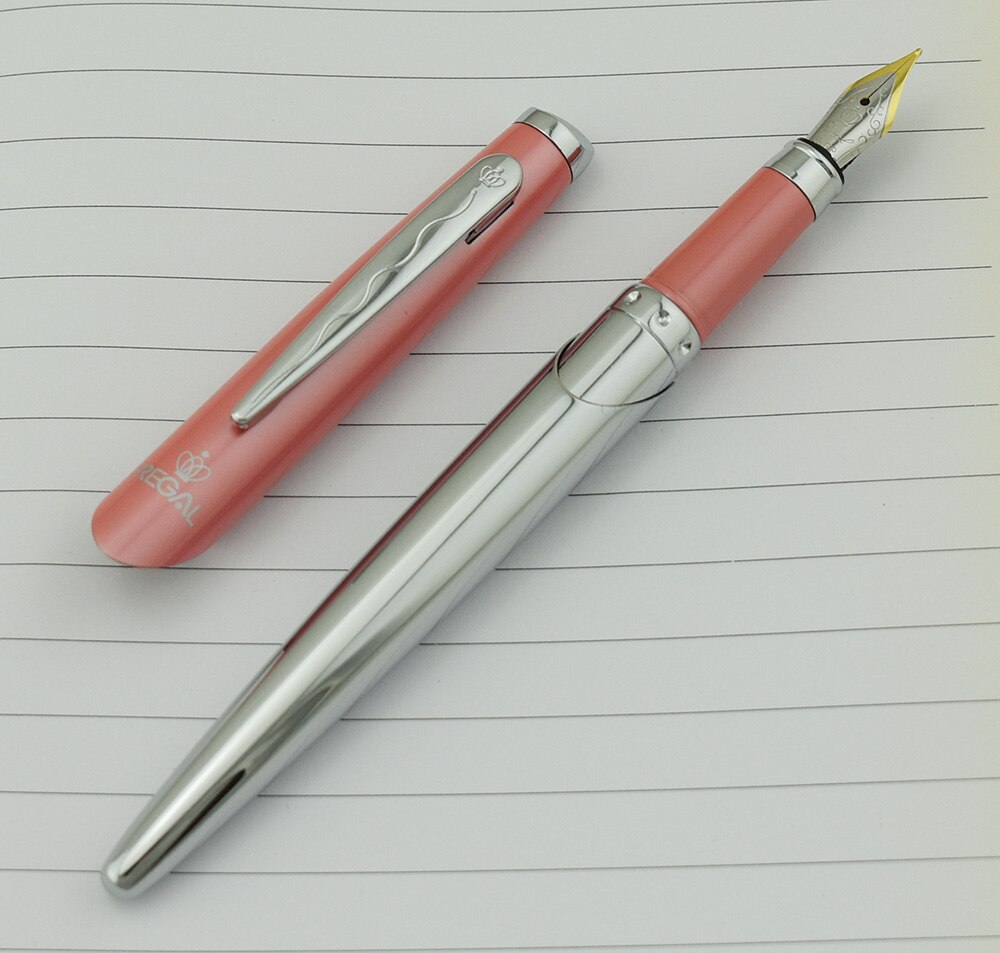 REGAL QUEEN Series Collection Pink Fountain Pen, G... – Grandado