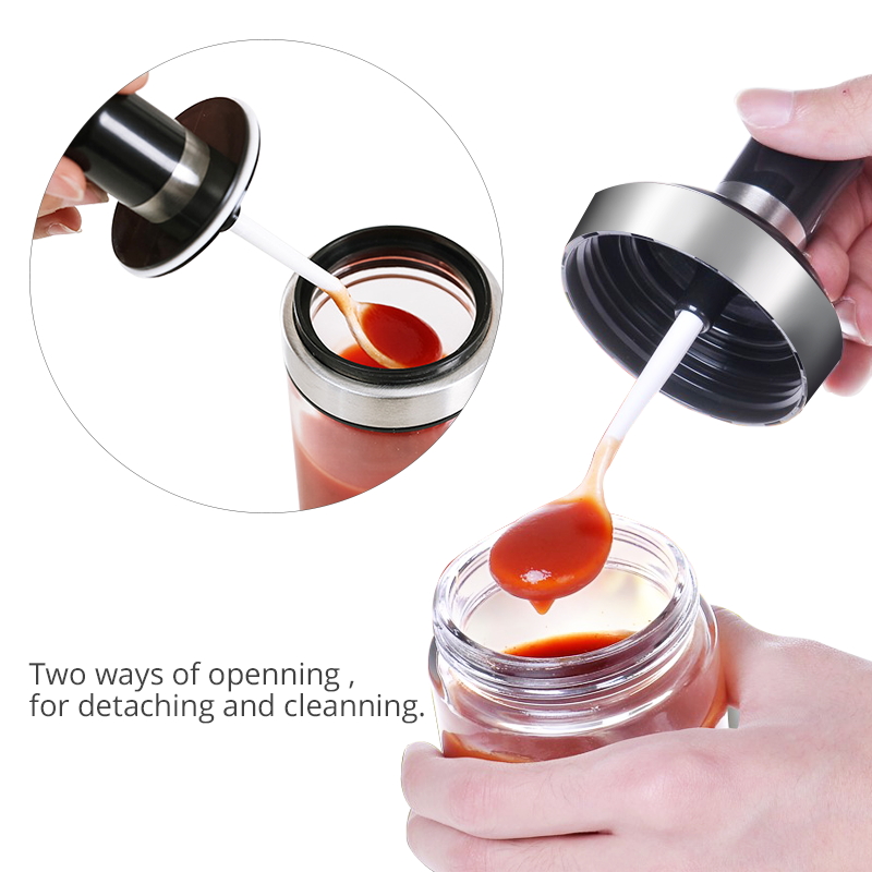 Kitchen Gadget Glass seasoning Storage Bottle Jars... – Vicedeal