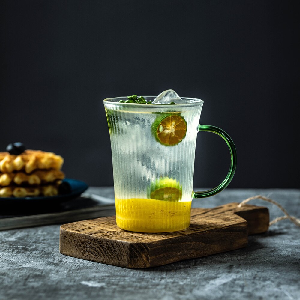 Vertikale Textur Frühstück Tasse Klassischen Stil ... – Vicedeal