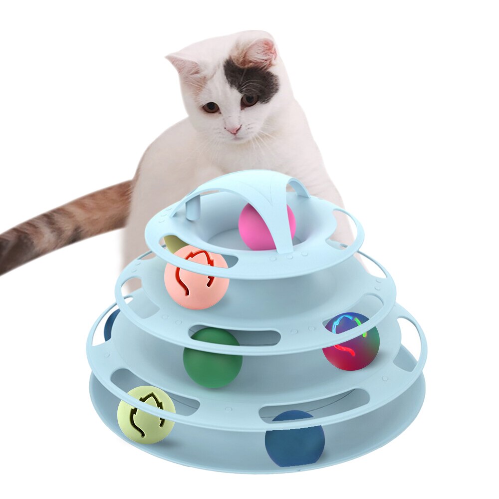 Cats Toy Balls Cats Crazy Ball Interactive Toy for... – Grandado