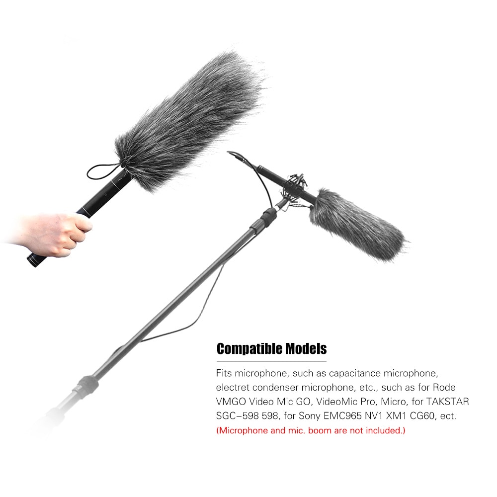 Universal Microphone Furry Windshield for Rode Vid... – Grandado