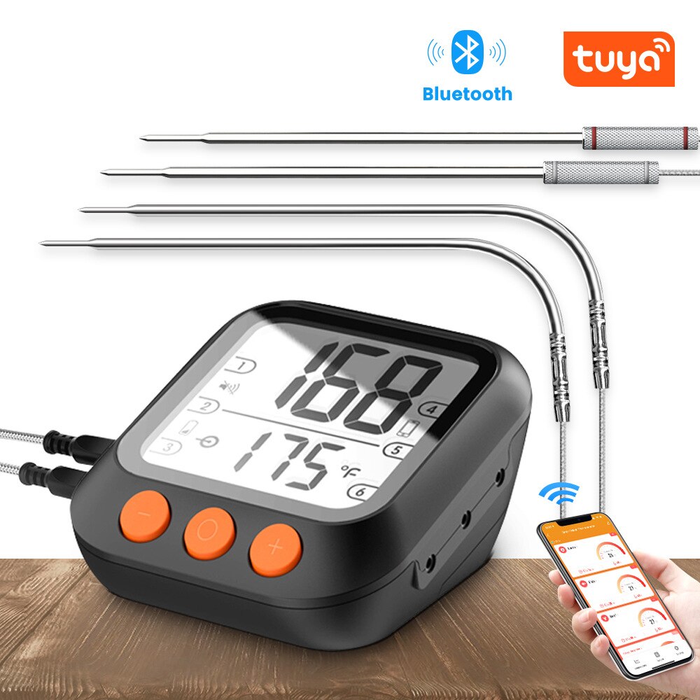 Tuya Smart Home Wifi Barbecue Thermometer Vlees Et... – Vicedeal