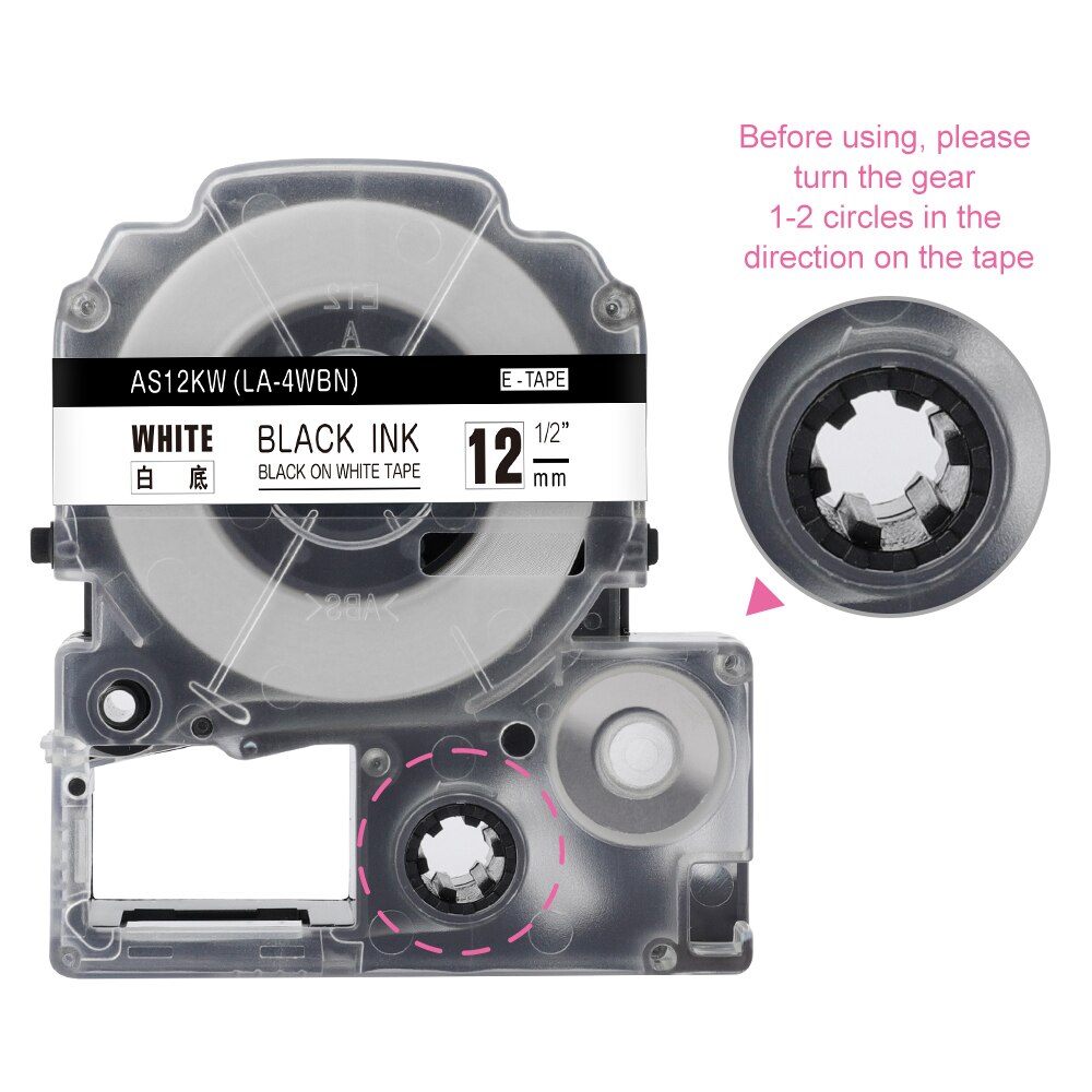 Labelife 10PCS SS12KW LC-4WBN Compatible for Epson... – Grandado