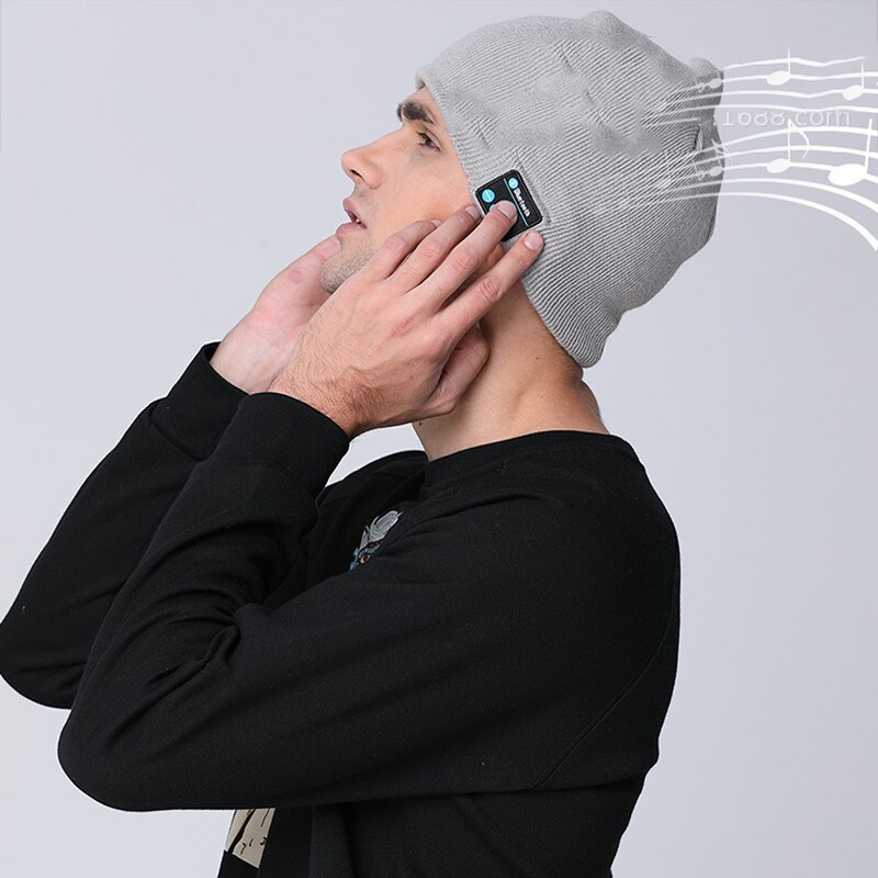 Mens Outdoor Bluetooth Hat Wireless Headset Speake... – Grandado