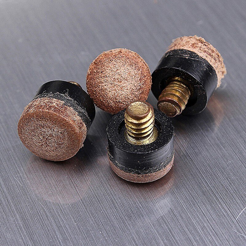 5Pcs 13mm Screw On Cue Tips For Billiard Pool Cue ... – Grandado