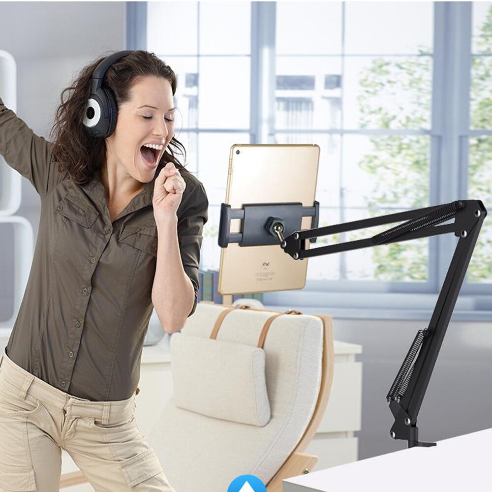 Phone Holder Tablet Stand in bed desk Mount Adjust... – Grandado