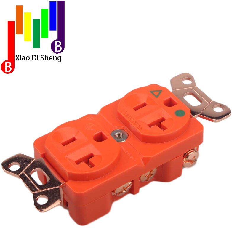 High-end copper plated Red copper AC 20A power soc... – Grandado