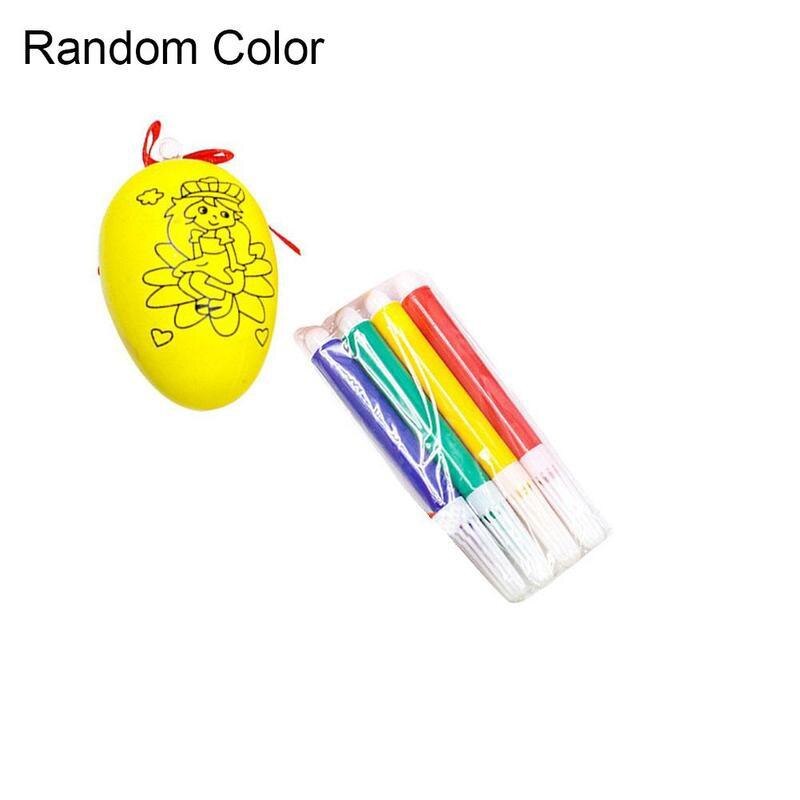 1pcs Cute Easter Eggs And 4pcs Color Pens Diy Hand... – Grandado 1pcs Cute Easter Eggs And 4pcs Color Pens Diy Hand... – Grandado