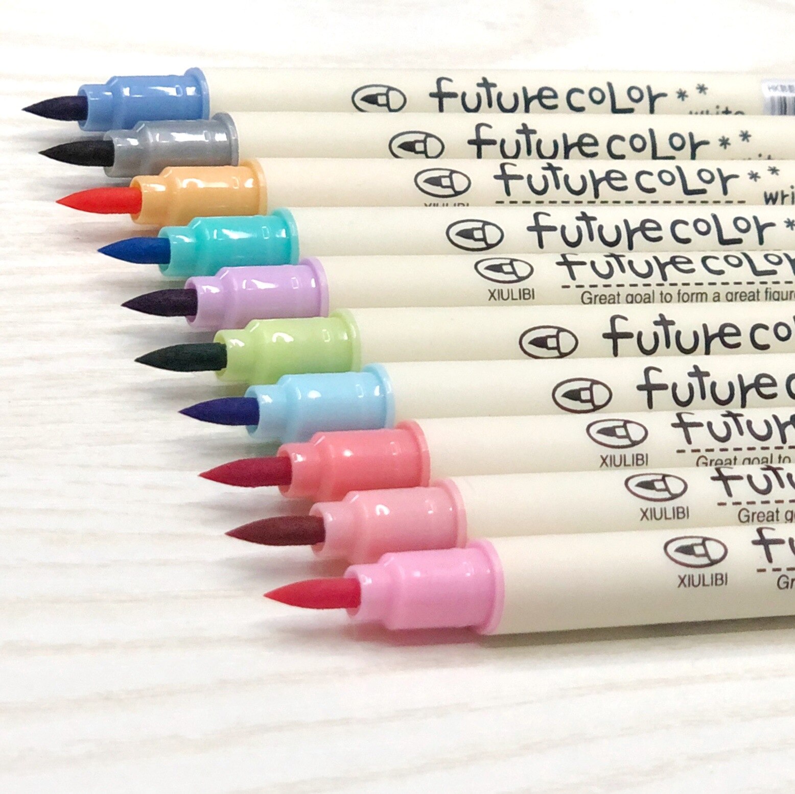 10pcs/lot Colored Brush Pen Art Sketching Markers ... – Grandado