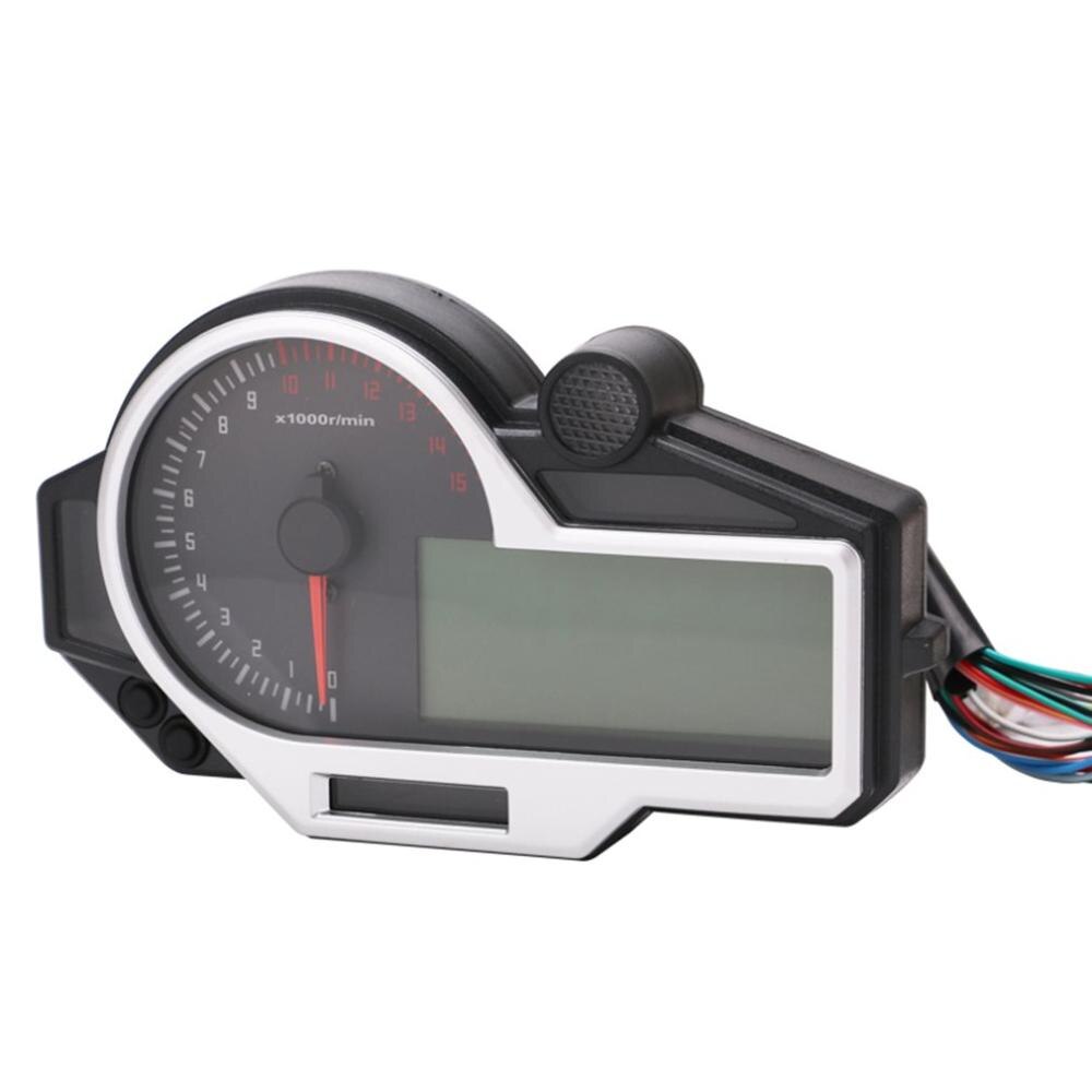 N 1-6 Digital Motorcycle LCD Speedometer Odometer ... – Grandado