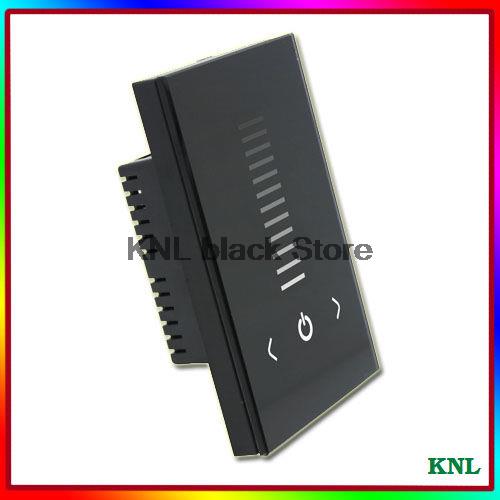 Wall-mount Glass Touch Panel LED Dimmer Switch Led... – Grandado