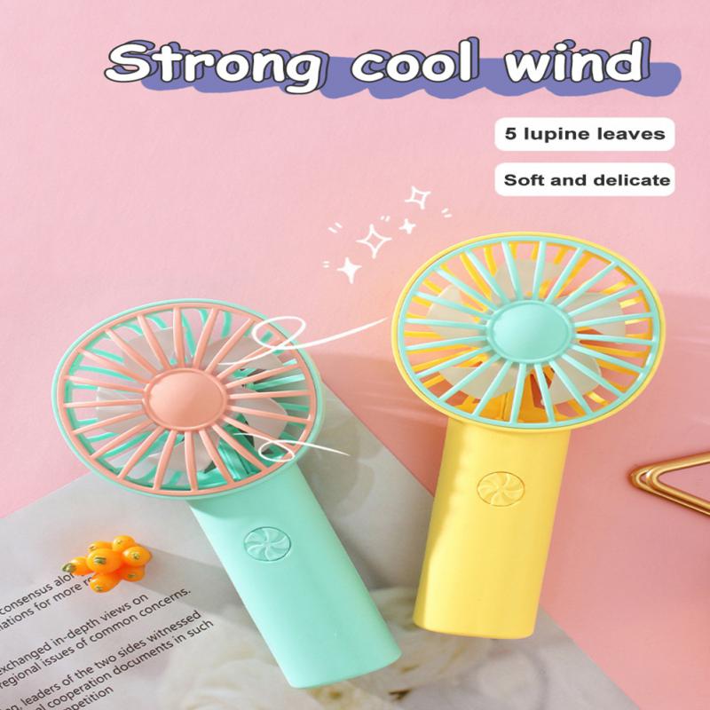 Summer Portable Mini Fan 400mAh USB Rechargeable 3... – Grandado