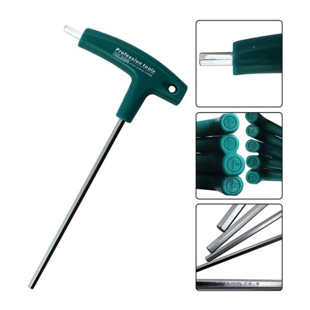 T Type Hex Key Allen Wrench Set With Handle Ball F... – Grandado