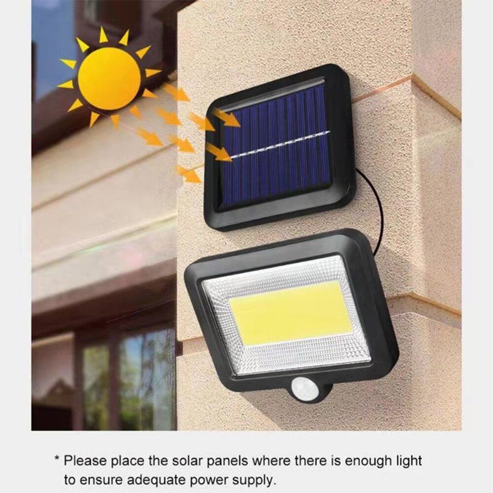 50W Waterproof PIR Security Wall Light 100 LED Out... – Grandado