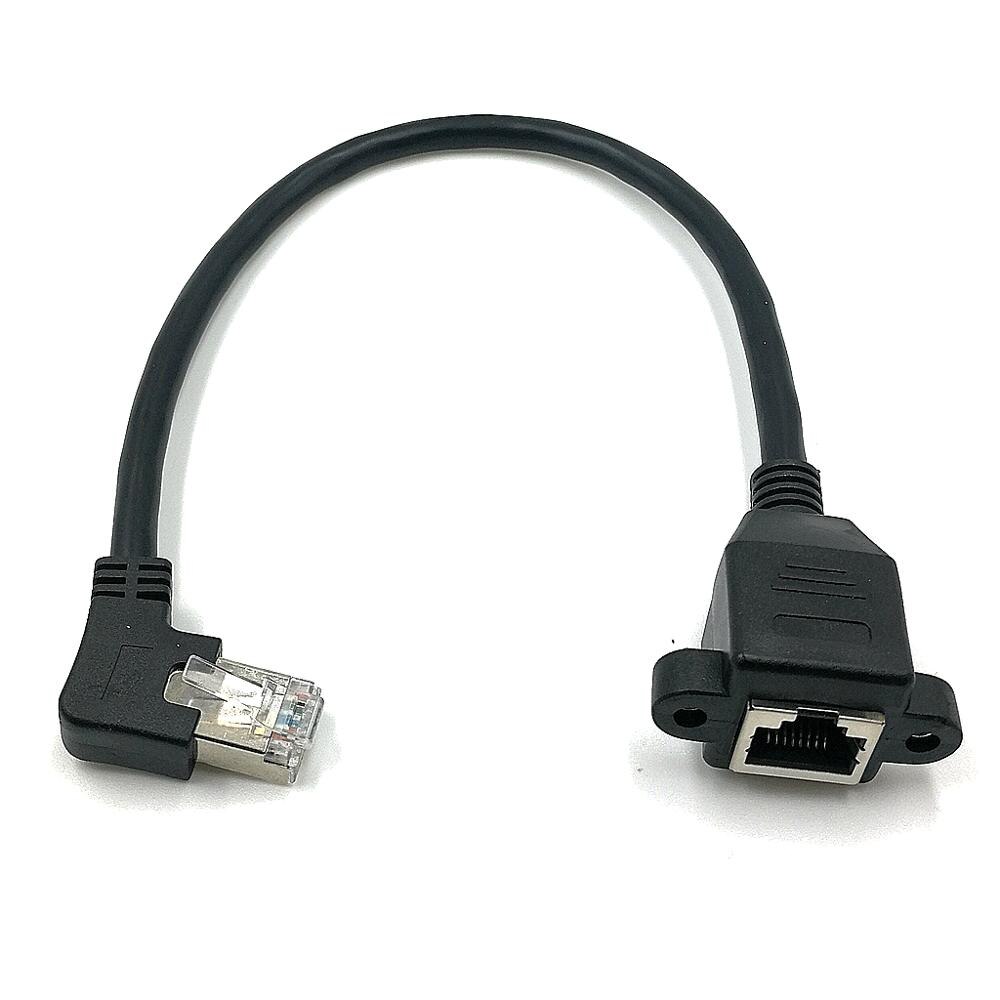 Gigabit Ethernet elbow 90 ° cable extension cable ... – Vicedeal
