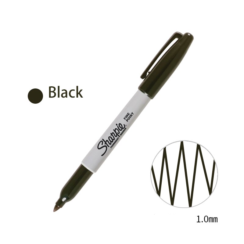 12Pcs Sharpie Fine Point Permanent Marker, Marks O... – Grandado