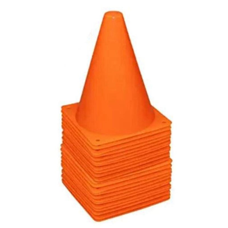 25 Pcs Football Conical Cone Agility Training Spor... – Grandado