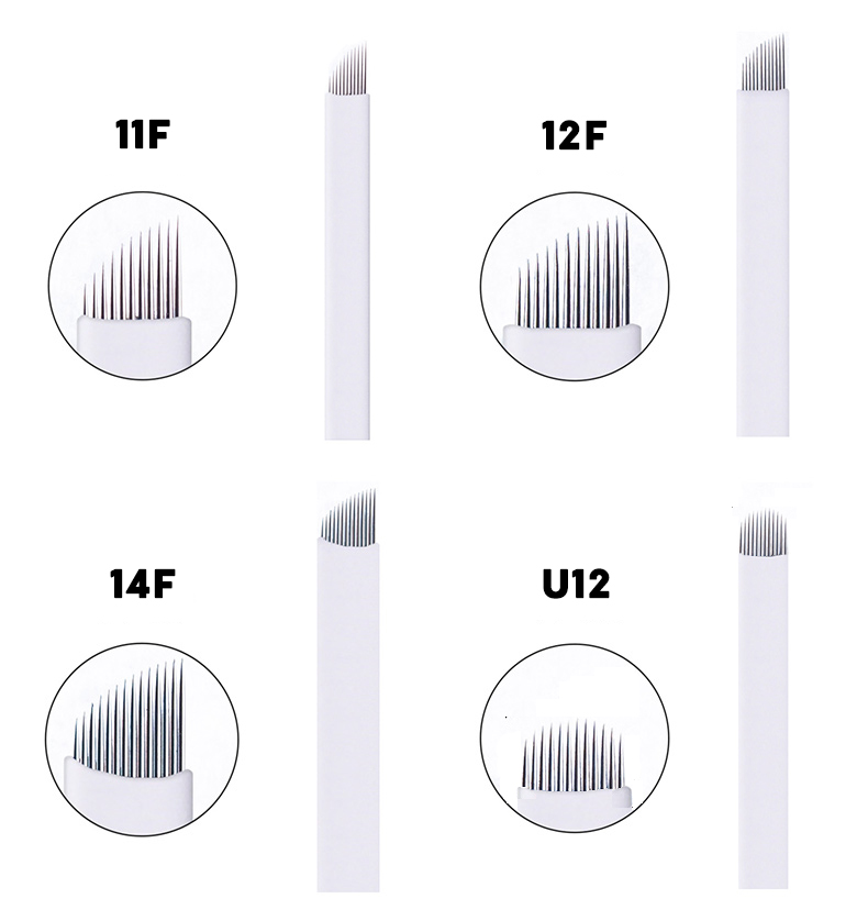 100/50/30/10pcs Microblading Needles 0.25mm Tebori... – Grandado