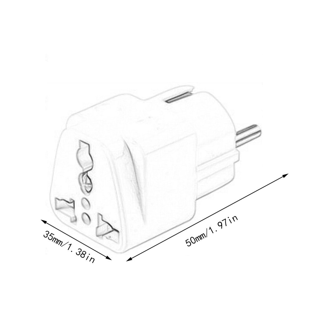 German Standard Converter US AU to Europe Travel P... – Grandado