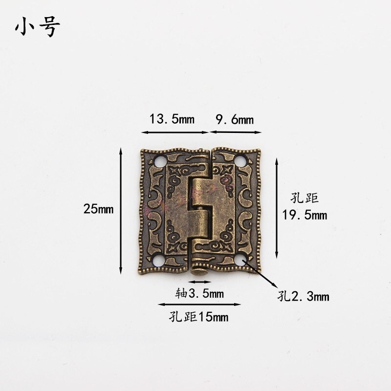 180 degree open flat hinge detachable alloy box hi... – Vicedeal