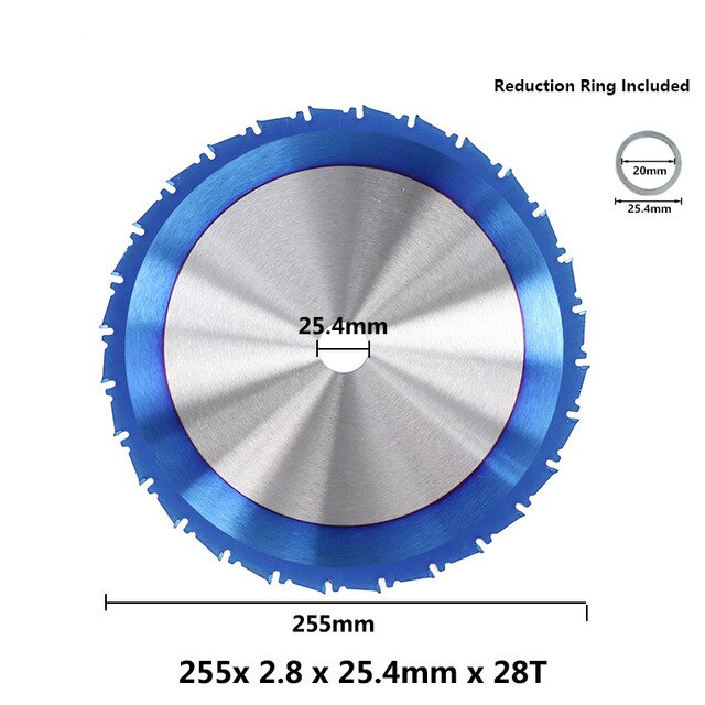 1pc 210 250 255 300mm Circular Saw Blade Nano Blue... – Vicedeal