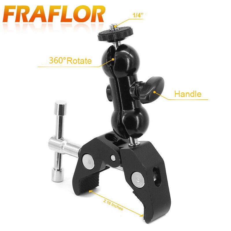 Slr Camera Magic Arm Pinda Clip Beugel Met Krab Kl... – Grandado