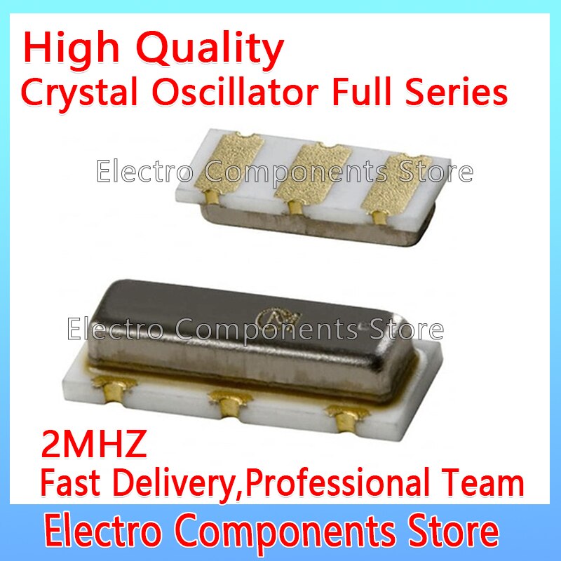 5Pcs Crystal Oscillator SMD-3P 2M 2Mhz 3*7Mm Smd K... – Vicedeal