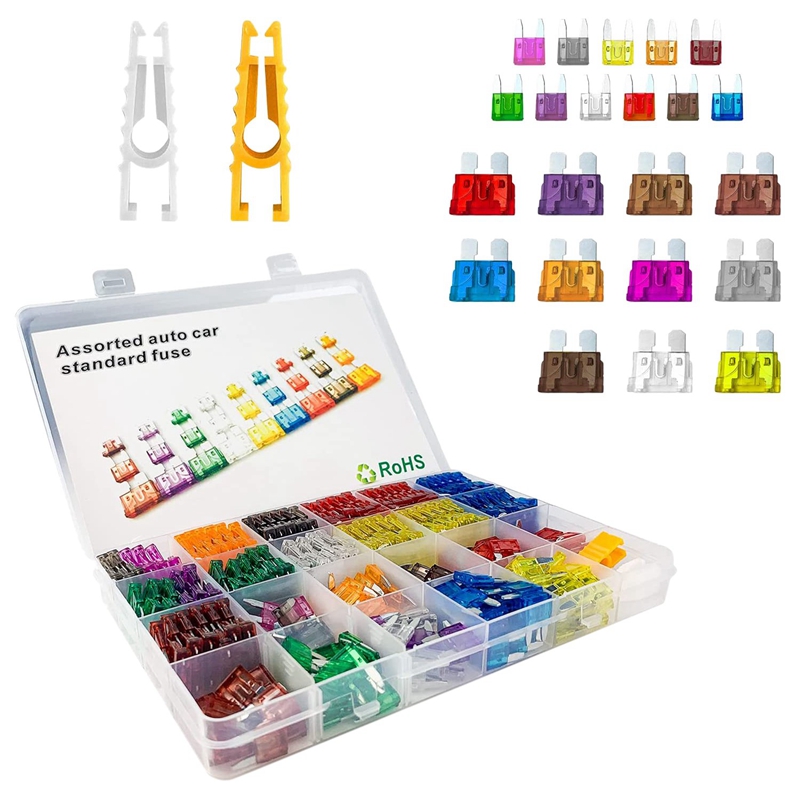 300Pcs Car Mini Fuse Kit 2A 3A 5A 7.5A 10A 15A 20A... – Vicedeal