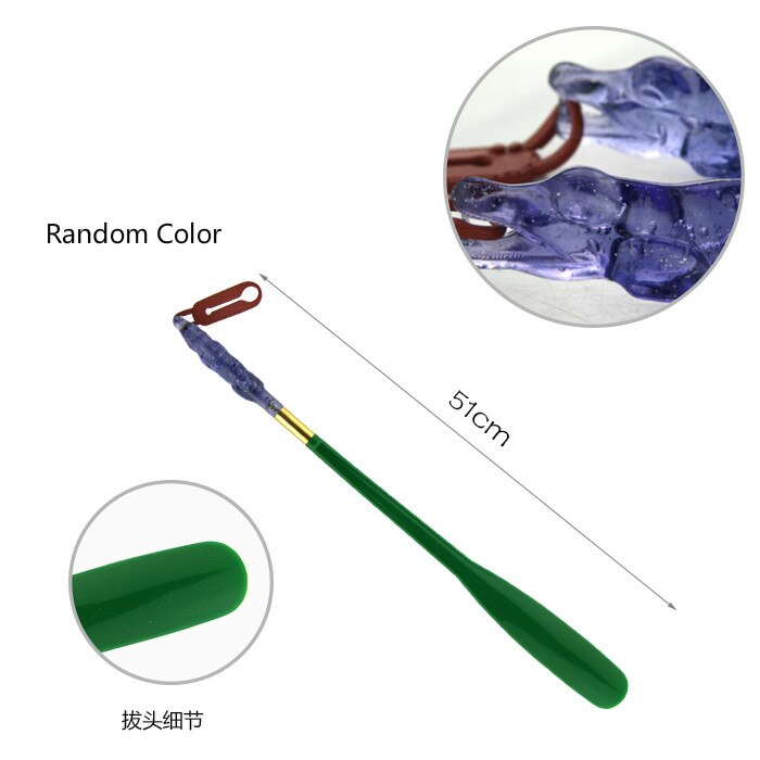 Crystal Clear Head Shoehorn Crystal Plastic Pull C... – Grandado