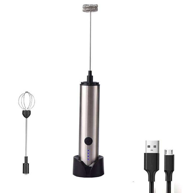 Draagbare Oplaadbare Elektrische Melkopschuimer Sc... – Grandado