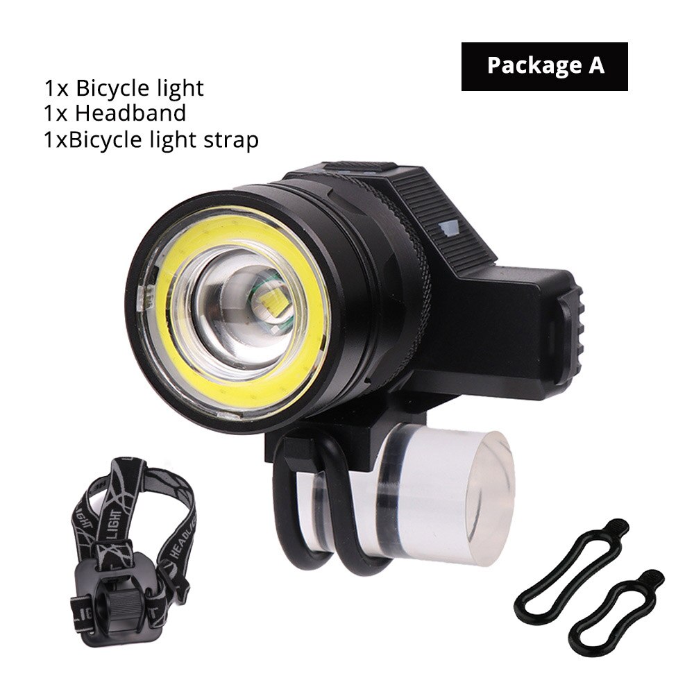 USB charging bicycle light 5 lighting mode super b... – Grandado