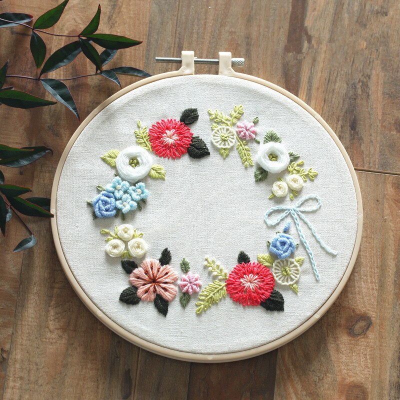 DIY Embroidery kit Handwork Needlework for Beginne... – Vicedeal