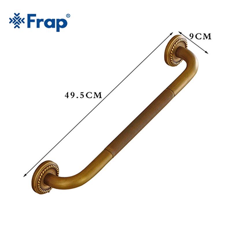 Frap Brass Bathroom Handrail Brushed Bathtub Handr... – Grandado