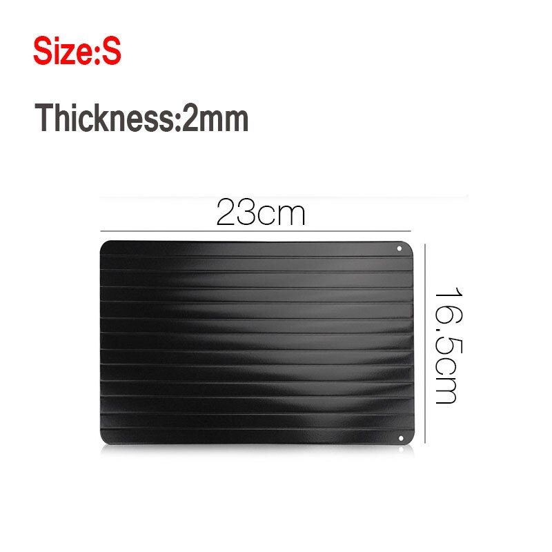 Fast Defrosting Tray Meat Defrosting Mat Pad Rapid... – Vicedeal