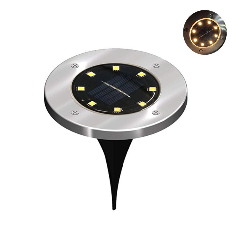 Solar Light Outdoors Waterproof 8 LED Solar Street... – Vicedeal