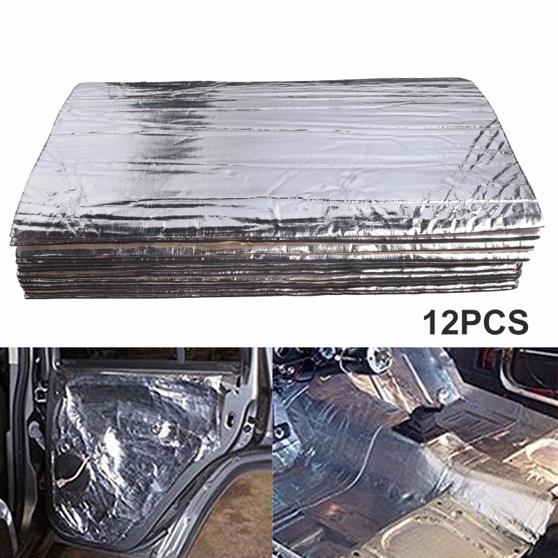12pcs Car Hood Chassis Firewall Heat Shield Therma... – Grandado