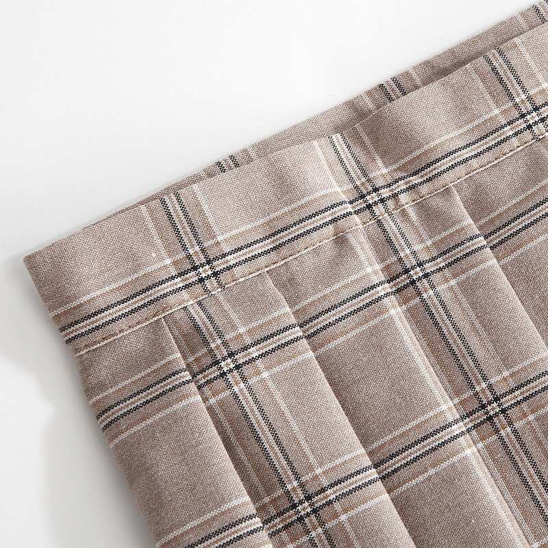 JK Uniform Skirt Japanese Autumn Plaid Pleated Ski... – Grandado