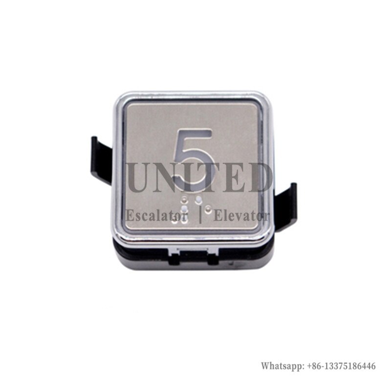 10pcs UNITED Elevator Square Button BS34D With Bra... – Vicedeal
