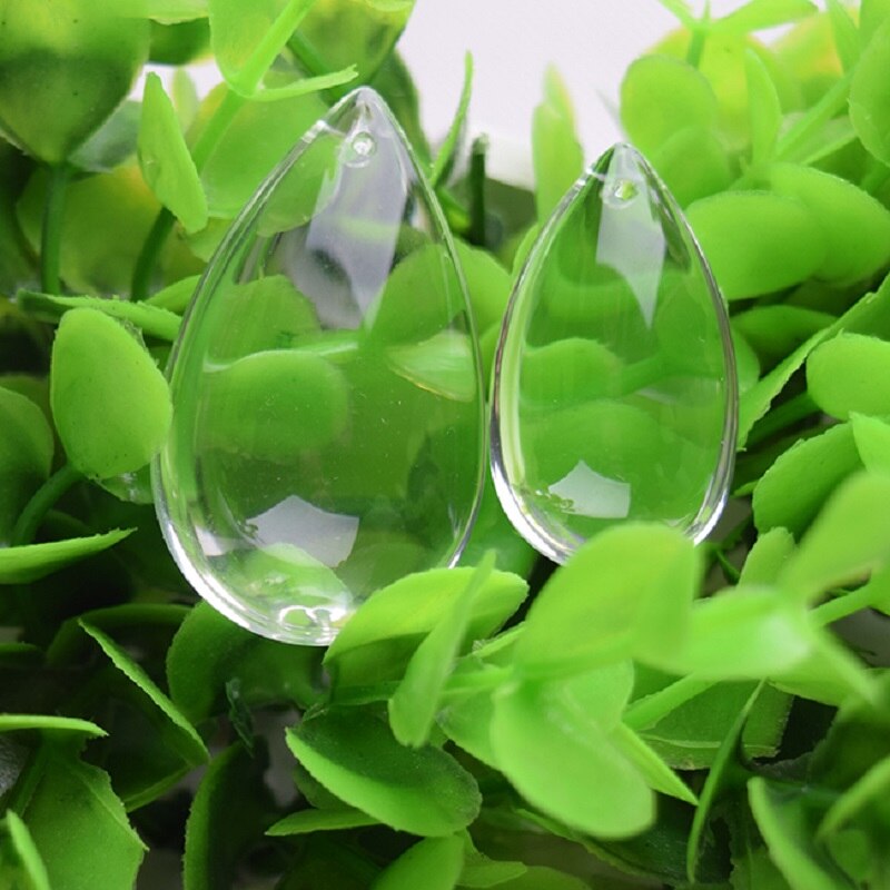 30pcs/lot, 38x22x10mm glossy droplets crystal chan... – Grandado