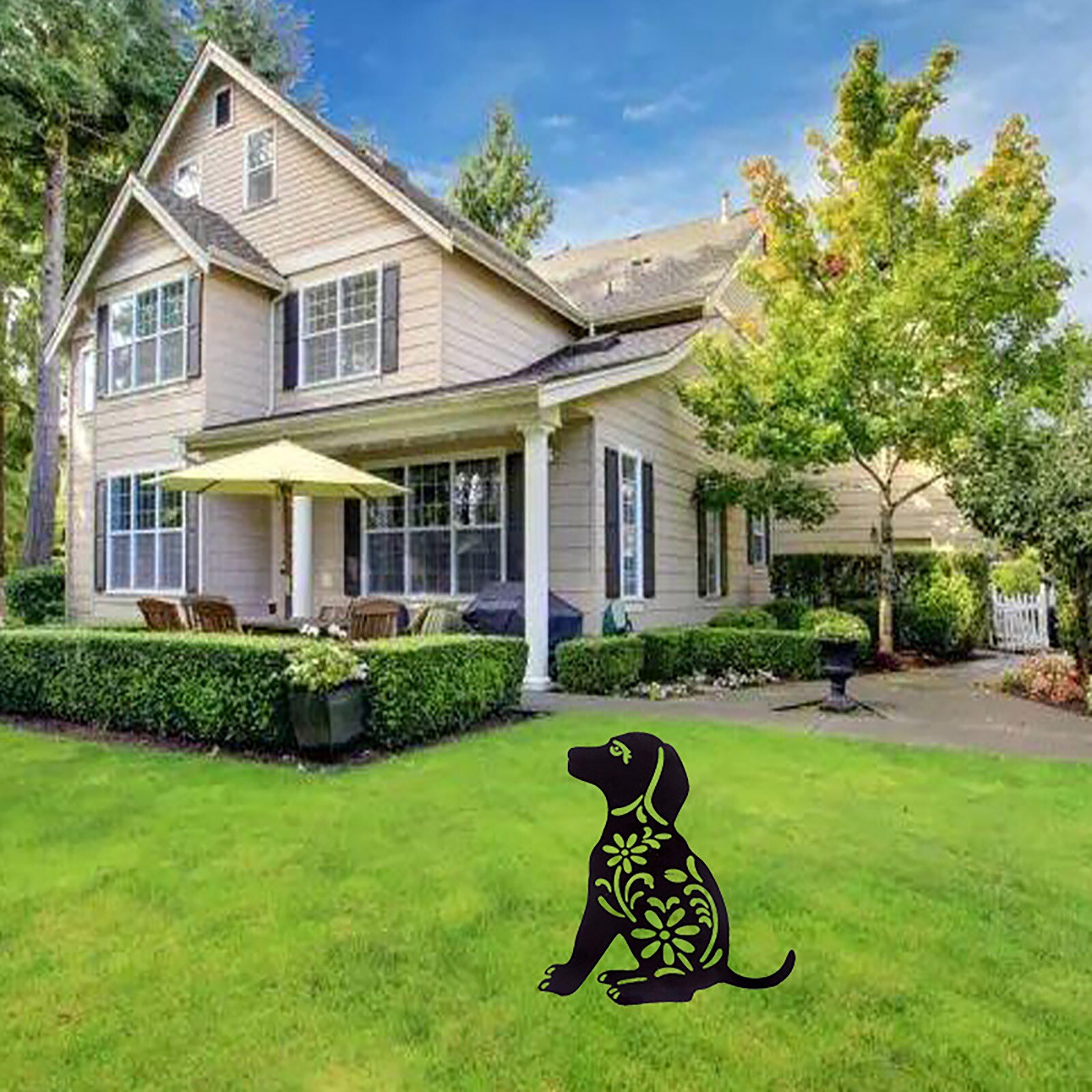 Art Outdoor Kitten Metal Statue Peg Cat Figure Gro... – Grandado