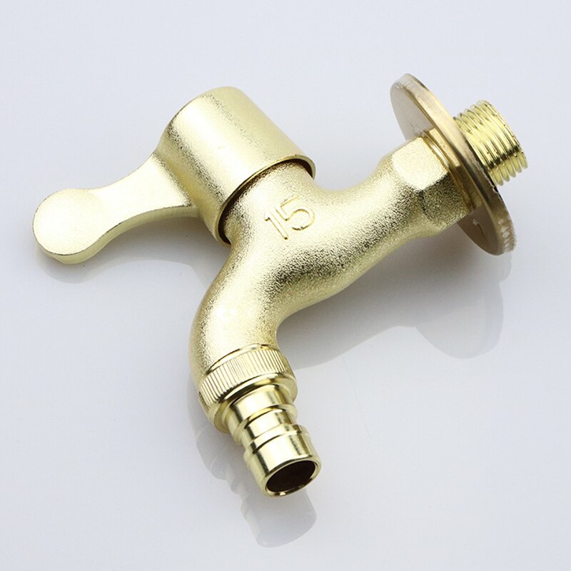 Wall Mount Golden Water Muur Kleine Tap G1/'Goud Z... – Grandado
