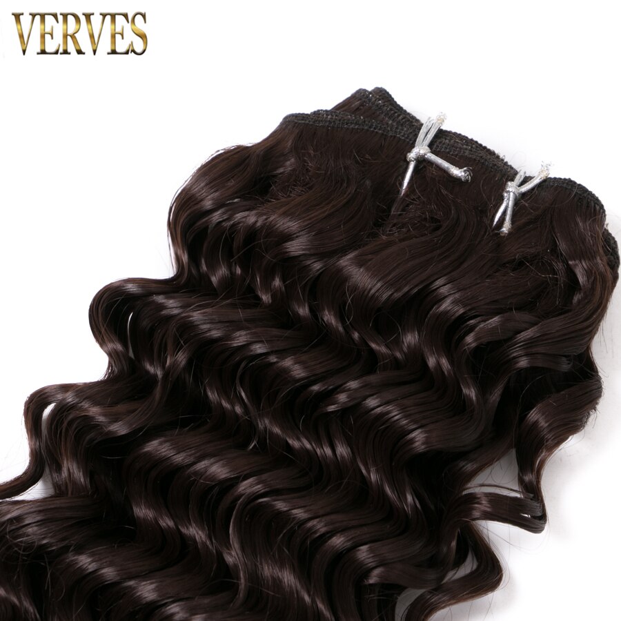 deep wave 16 inch Color 4 Synthetic Hair weaving 1... – Grandado